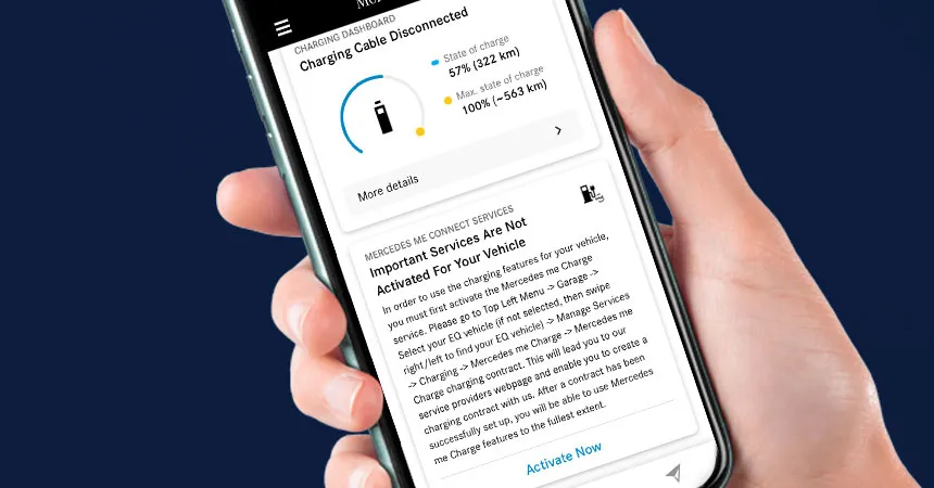 Mercedes me Vehicle Charging | Mercedes-Benz Canada