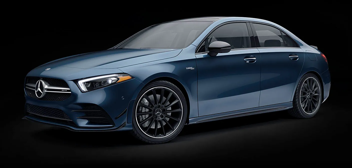 The Compact AMG A-Class Sedan | Mercedes-Benz Canada
