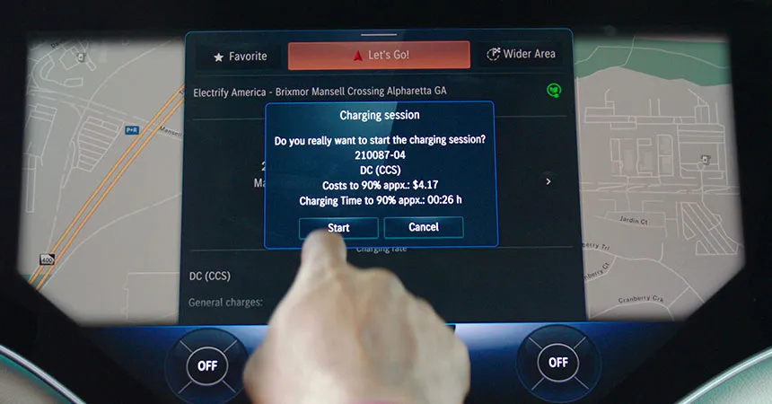 Charging Your Electric Vehicle On The Go | Mercedes-Benz Canada